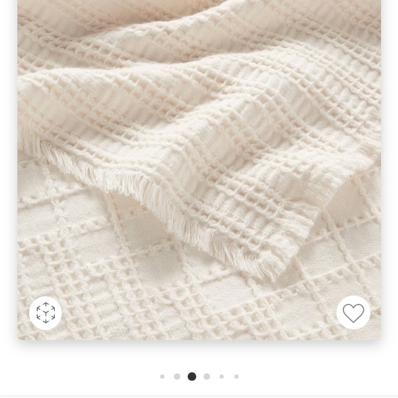 Threshold | Bedding | New Waffle Weave Fringed Bed Throw Threshold ...